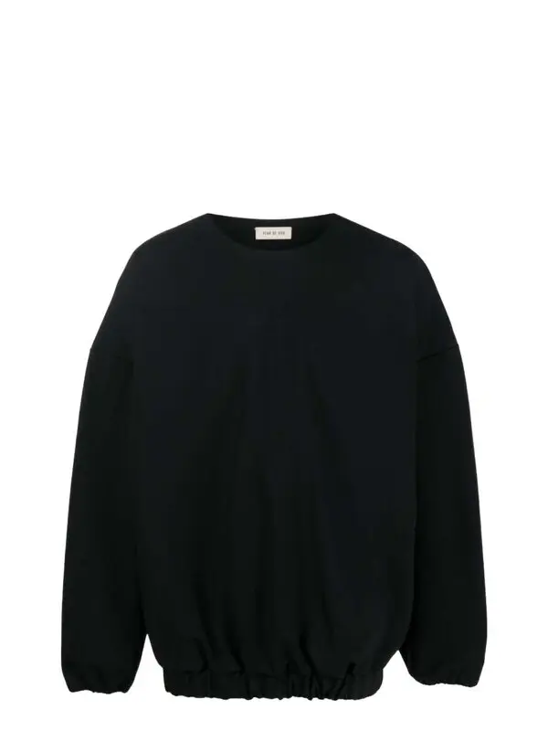 Fear Of God Crewneck Long-sleeved Sweatshirt - Black