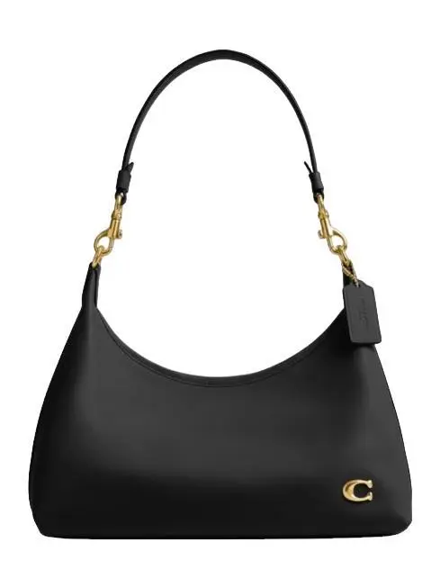 COACH Shoulder Bag With Logo Detail - Black