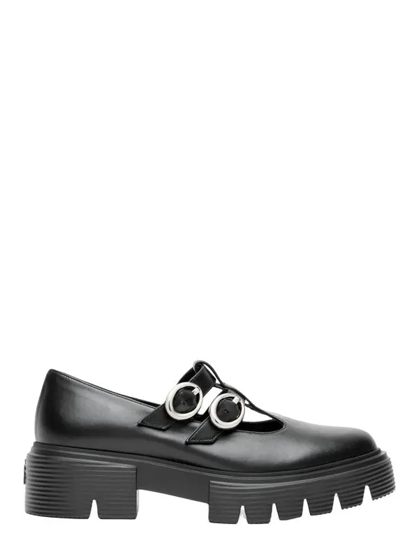 STUART WEITZMAN Nolita Mary Jane Pumps With Buckle Detail - Black