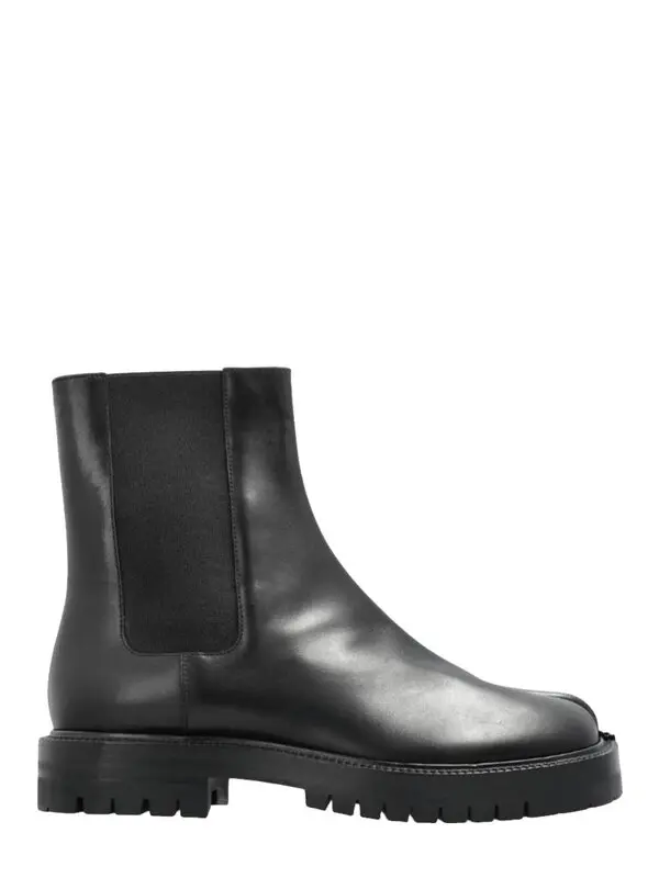 MAISON MARGIELA Tabi Toe Chelsea Boots - Black