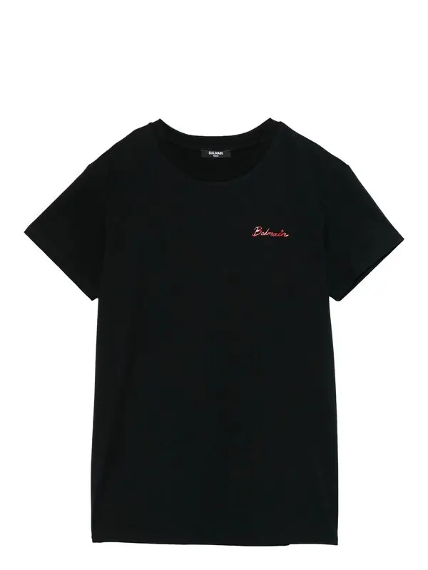 Balmain Logo T-shirt - Black