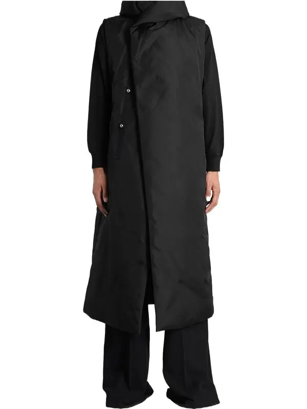 Rick Owens Hooded Liner Coat - Black