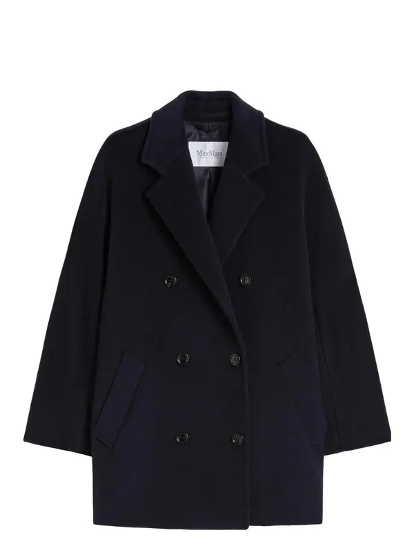 Max Mara 101801 Icon Coat - Dark Blue