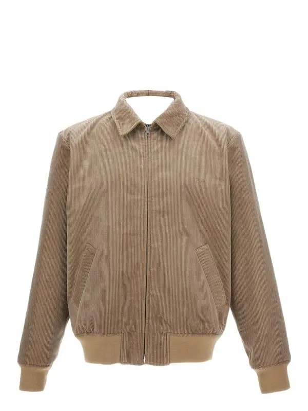 A.p.c. Corduroy Zip-fastening Jacket - Brown