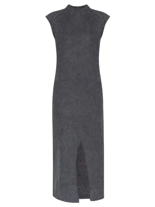 JIL SANDER Sleeveless Maxi Dress - Black