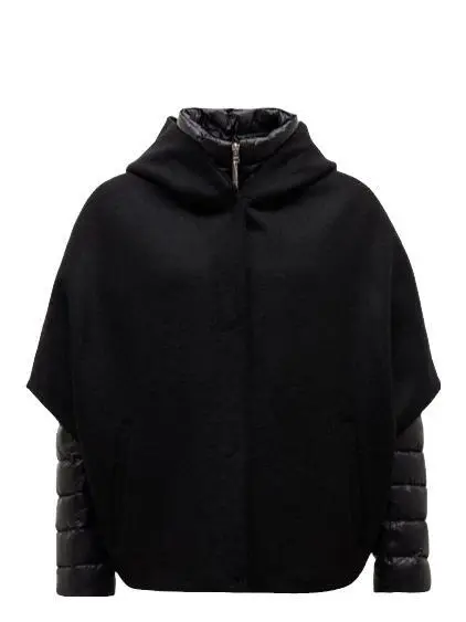Herno Double Layered Down Jacket - Black