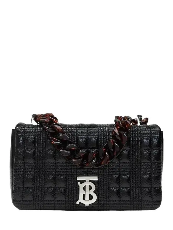 Burberry Small Quilted Lola Shoulder Bag - Black