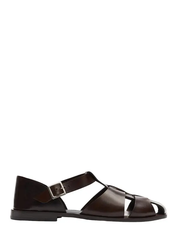 SCAROSSO Apollo Fisherman Sandals - Brown