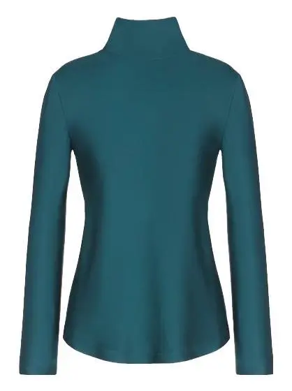 Giorgio Armani Long-sleeved Satin Blouse - Green