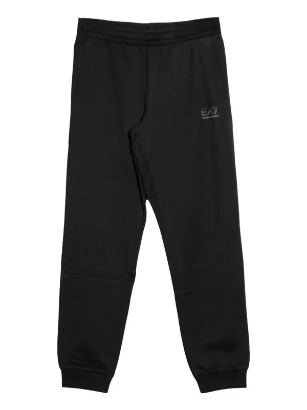 EA7 Elastic Waist Sweatpants - Black