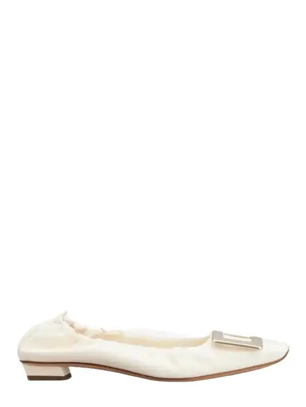 ROGER VIVIER Belle Vivier Ballerinas - Cream