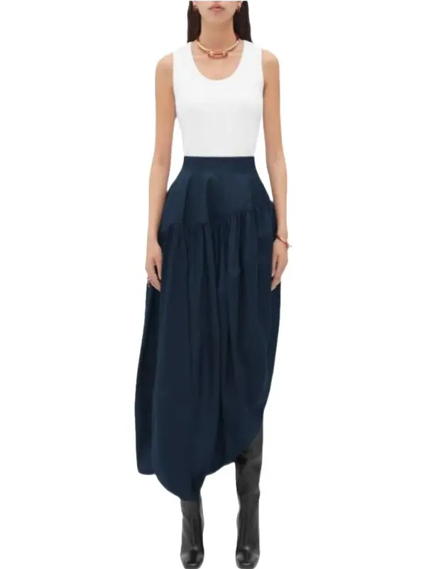 Bottega Veneta Emblem Skirt - Black