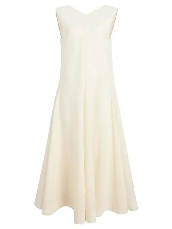 Khaite Mellie Dress - White