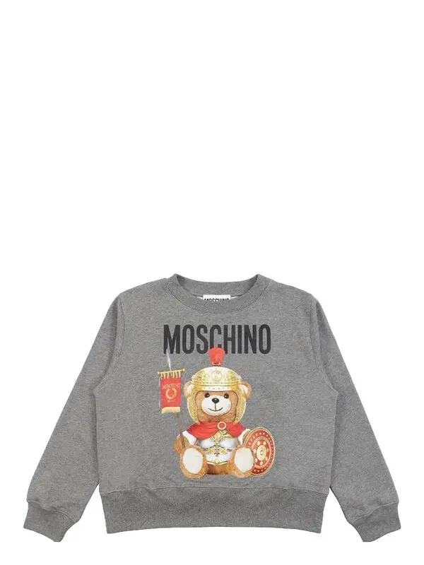 Moschino Printed Sweater - Gray