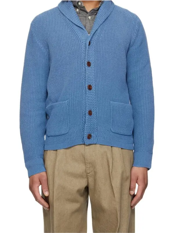 Polo Ralph Lauren Knitted Cardigan - Blue