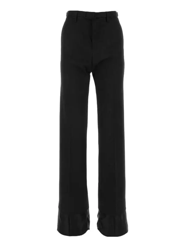 MAISON MARGIELA Wide Leg Pants - Black