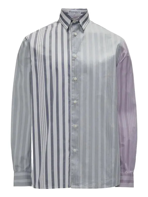 J.W.ANDERSON Striped Shirt - Gray