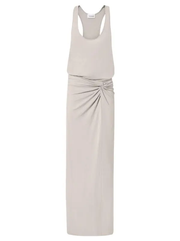 Andamane The Attico Juno Sleeveless Maxi Dress - Taupe