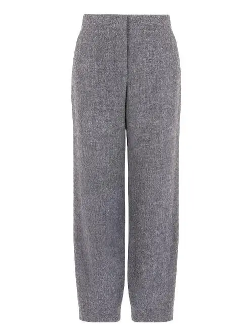 Emporio Armani Flannel Trousers - Grey