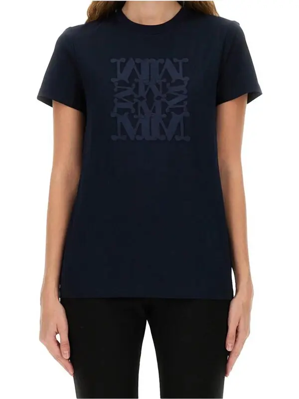 Max Mara Graphic T-shirt - Black