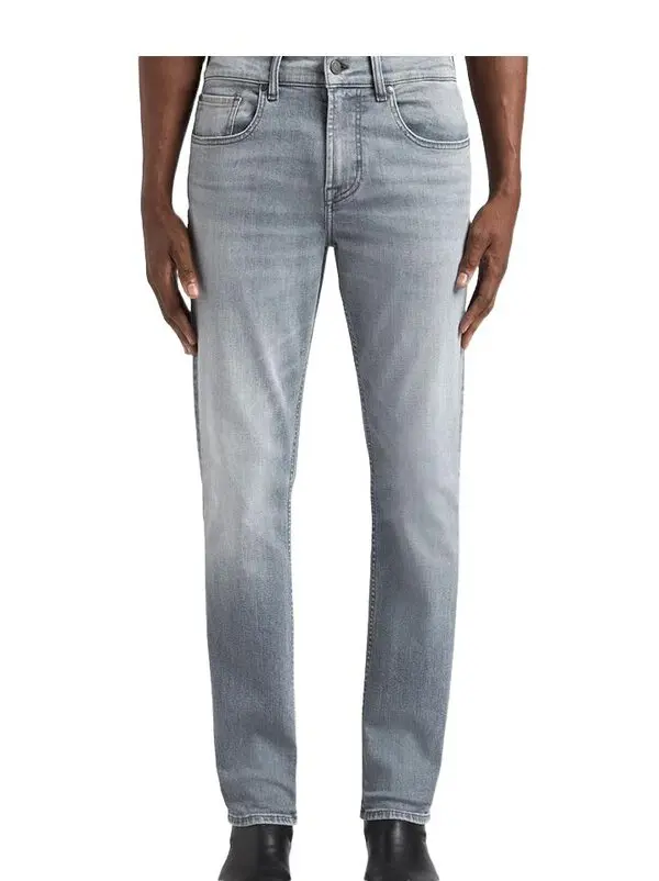 7 For All Mankind Slimmy Urban Slim Jeans - Gray