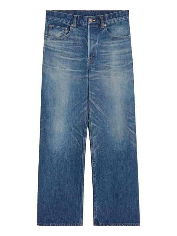 Celine Max Jeans In Denim - Blue