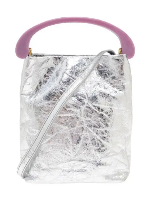 Dries Van Noten Single Handle Crossbody Bag - White