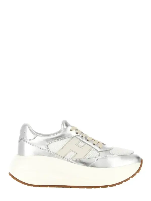 Hogan Maxi I Active Sneakers - Silver