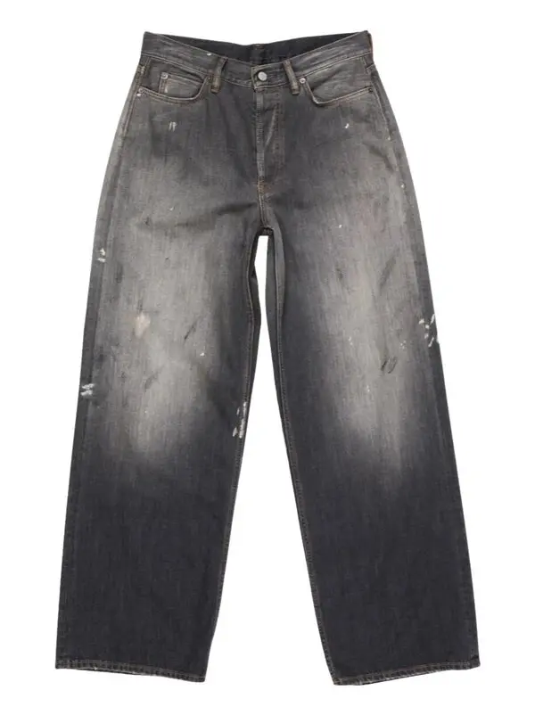Acne Studios 1981 Loose Fit Jeans - Black