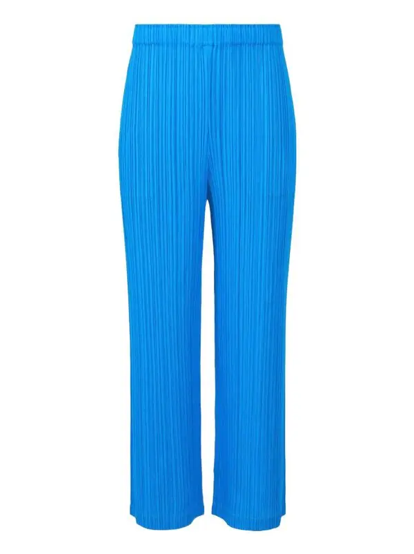 Issey Miyake Pleated Trousers - Blue