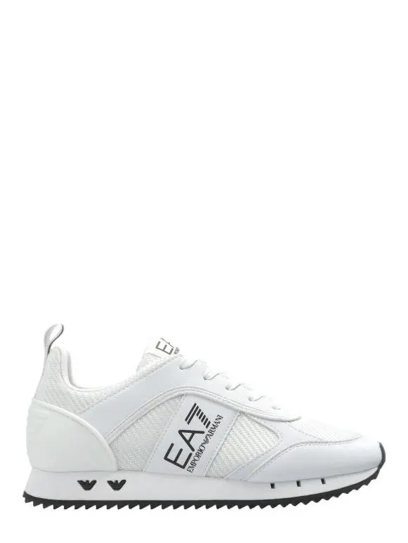 EA7 Logo Printed Low-top Sneakers - Mz021