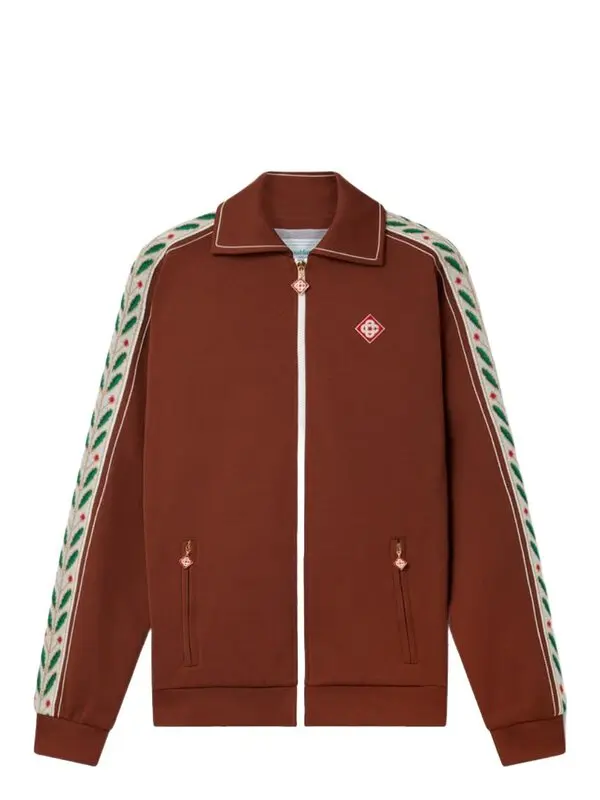 Casablanca Laurel Track Jacket - Red
