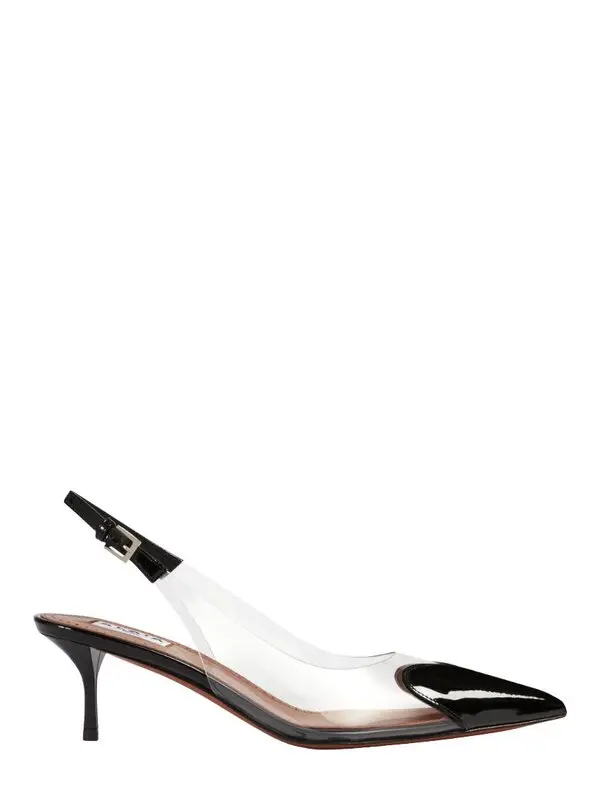 Alaïa Le Coeur Slingback Pumps - White
