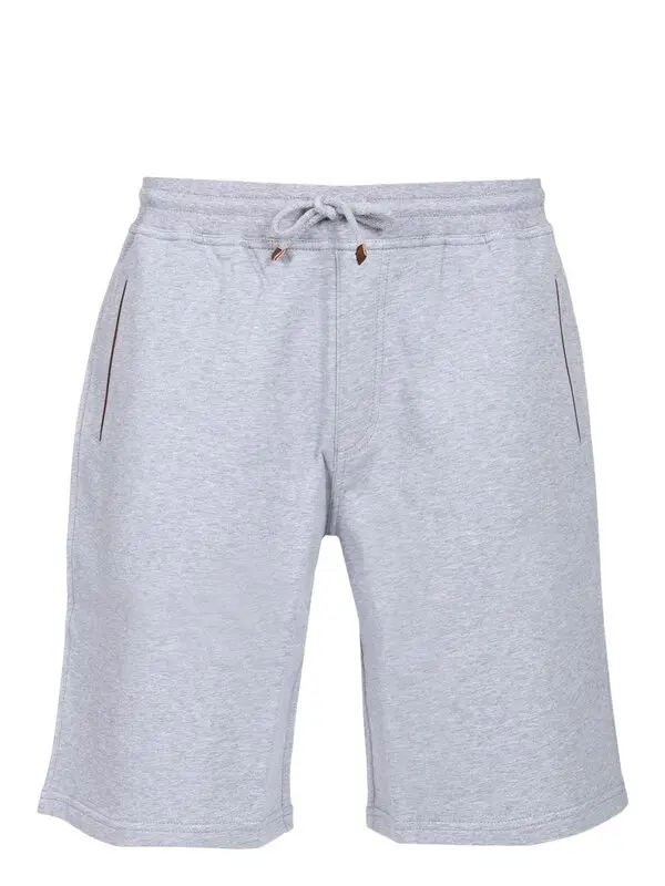 Brunello Cucinelli Drawstring Bermuda Shorts - Grey