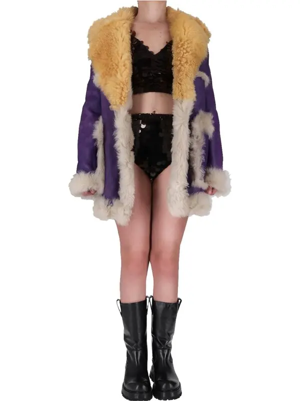 Prada Long Sleeved Coat - Multicolor