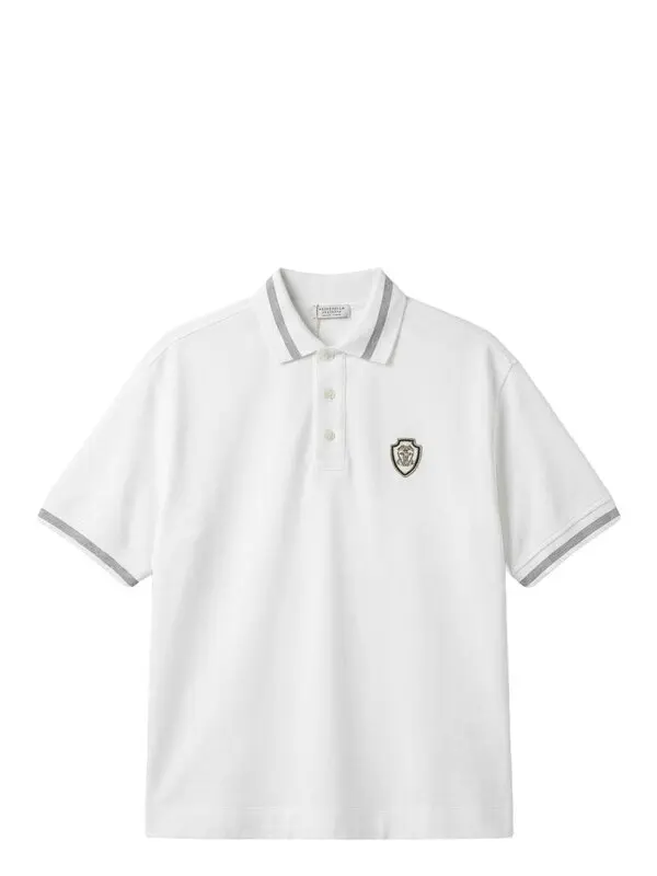 Brunello Cucinelli Short-sleeved Polo Shirt With Classic Collar - No