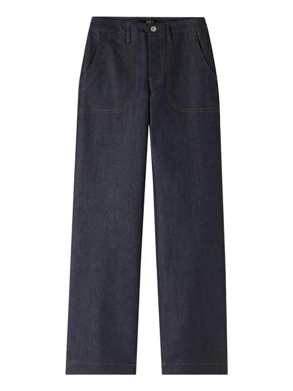 A.p.c. Straight Leg Jeans - Black
