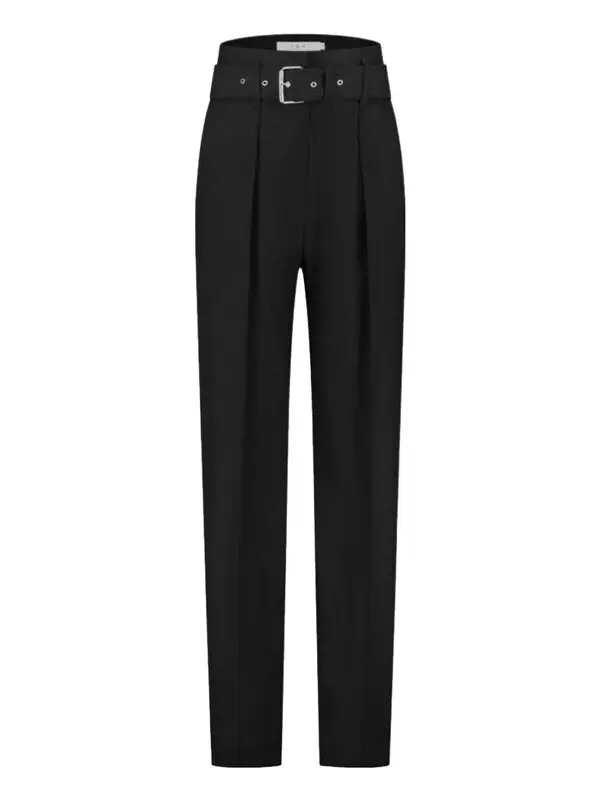 IRO PARIS Benet Belted Carrot Trousers - Black