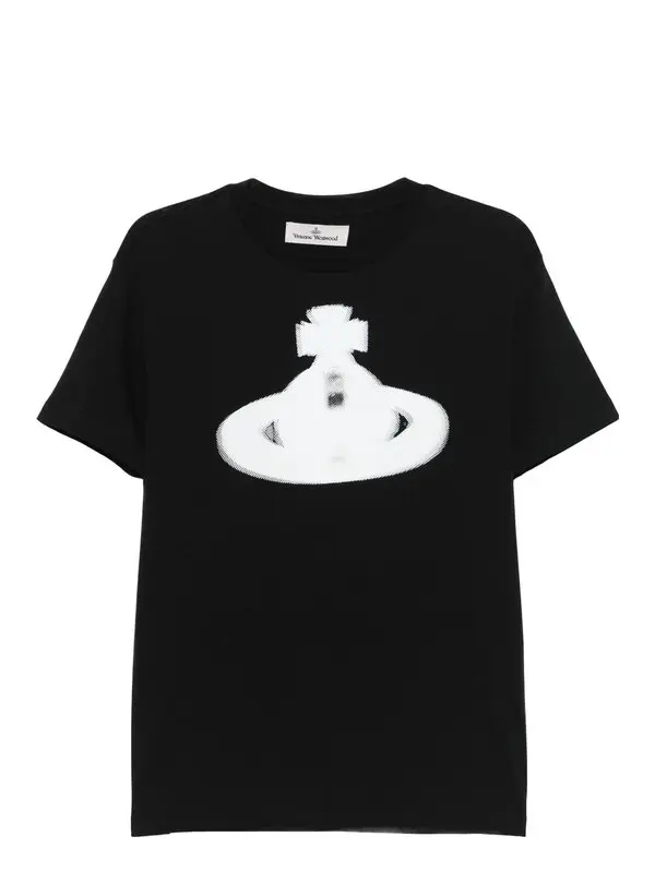 VIVIENNE WESTWOOD Orb Classic Crewneck T-shirt - Black