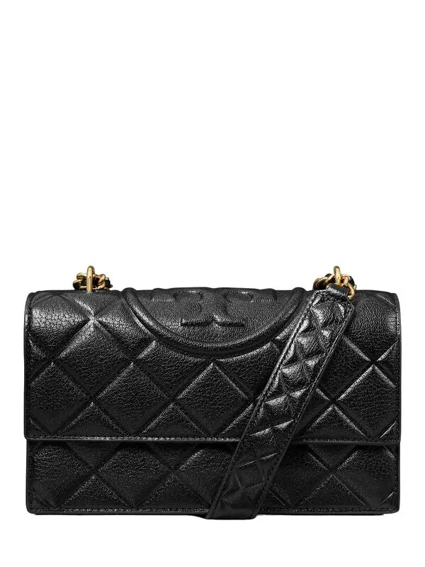 Tory Burch Fleming Convertible Shoulder Bag - Black