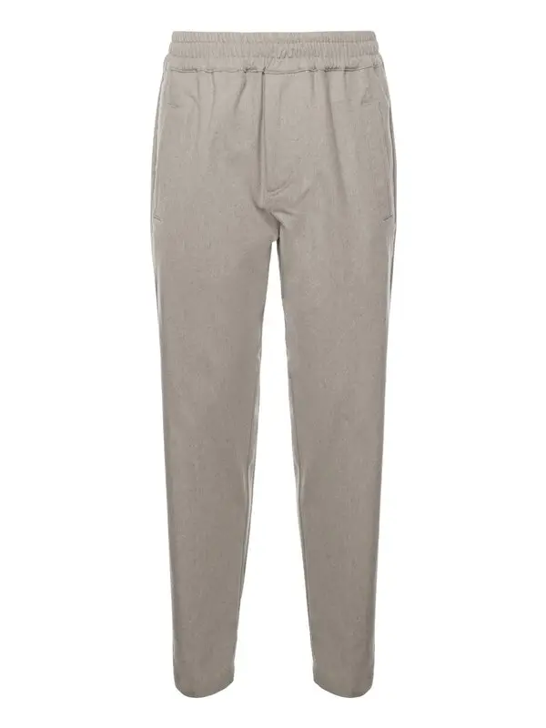 Eleventy Drawstring Relaxed-fit Pants - Gray