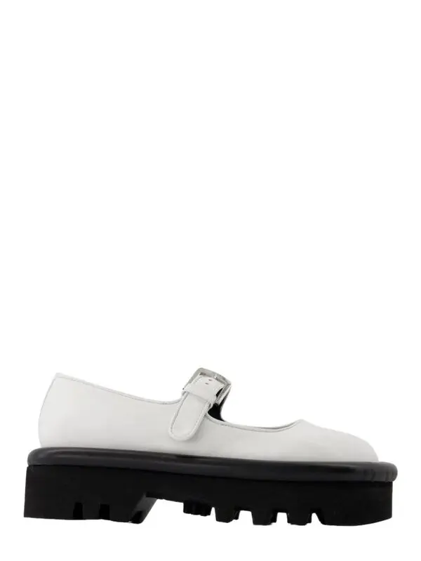 J.W.ANDERSON Bumper-tube Mary Jane Shoes - Black