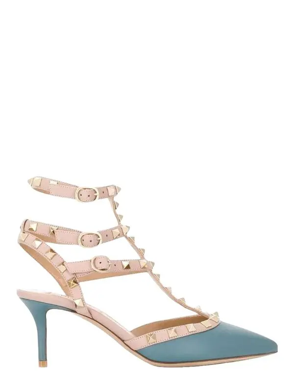 Valentino Garavani Rivet Cage High Heel Sandals - Multicolor