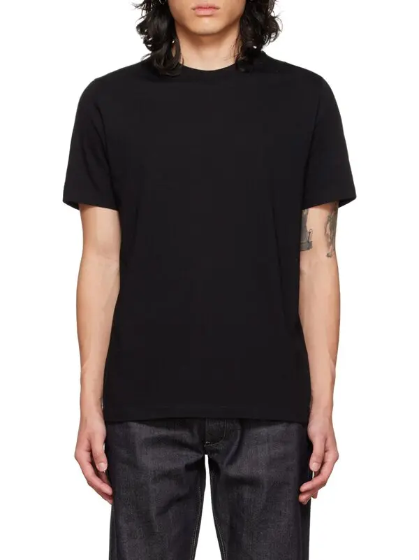 JIL SANDER Crewneck Short-sleeved T-shirt - Black