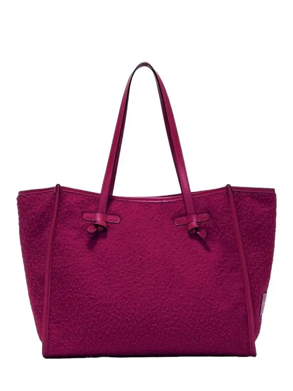 GIANNI CHIARINI Tote Bag With Leather Handles - Red