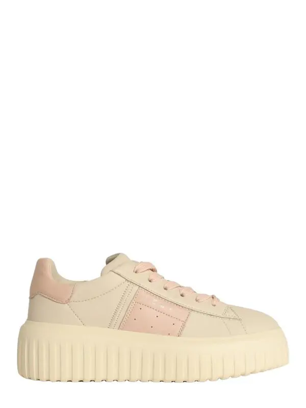 Hogan Panelled Low-top Sneakers - Ivory