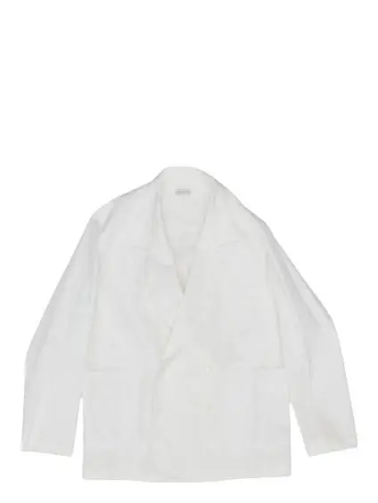 Dries Van Noten Double-breasted Jacket - White