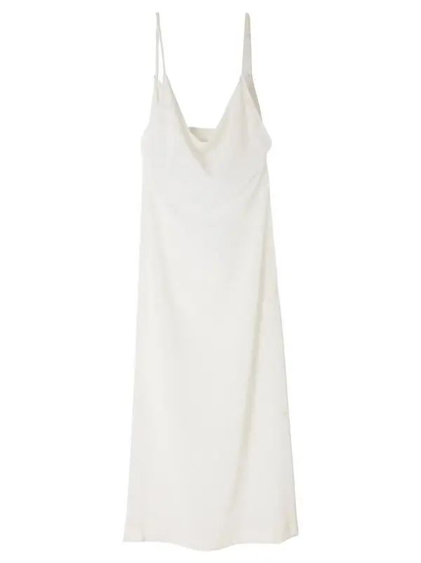 Bottega Veneta Long Sheer Dress - White