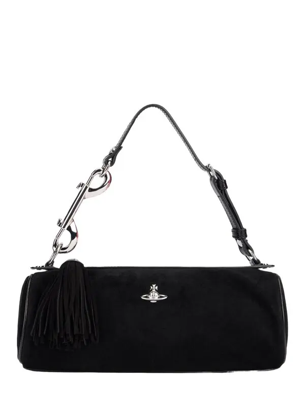 VIVIENNE WESTWOOD Cindy Cylinder Bag - Black