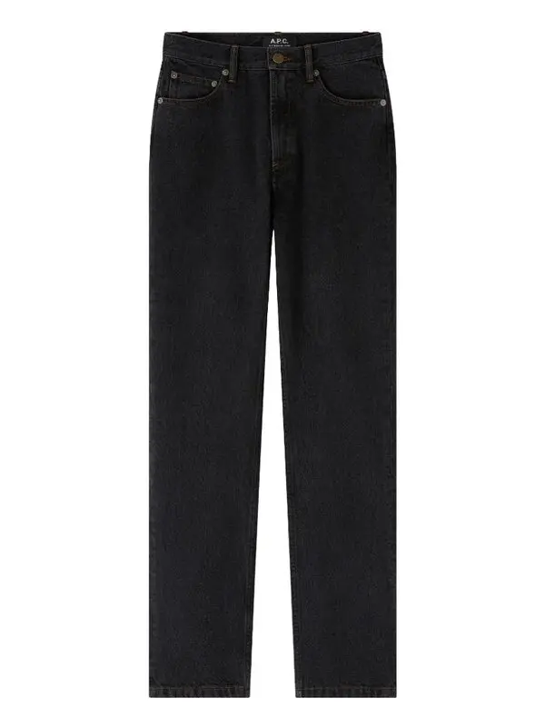 A.p.c. Molly Straight-leg Jeans In Stone Wash - No